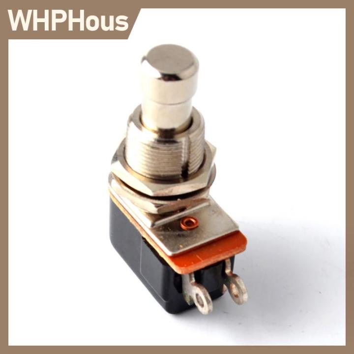 WHPHous Momentary SPST Soft Touch Push Button Stomp Foot Pedal Switch ...
