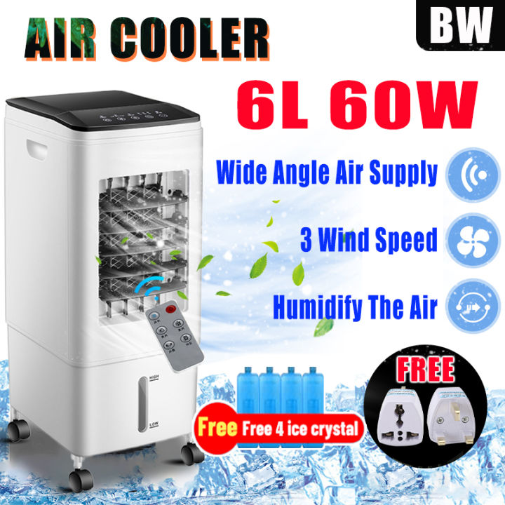 【3 Year Warranty】BW Air Cooler For Room 6L Air Conditioning Fan Cooling ...
