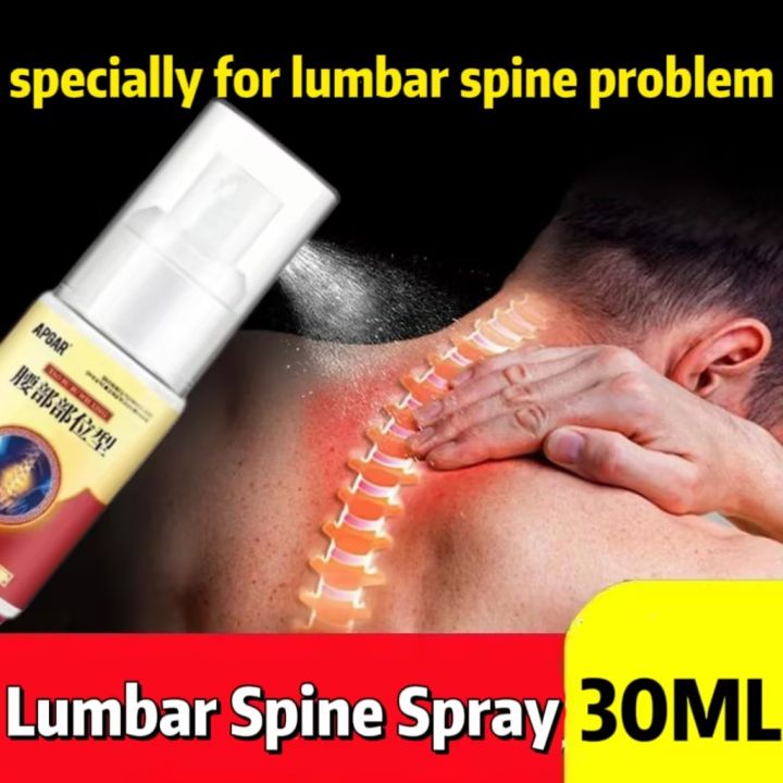 Lumbar Spine Spray Cold Compress Gel Lumbar Spine Type Pain Relief ...