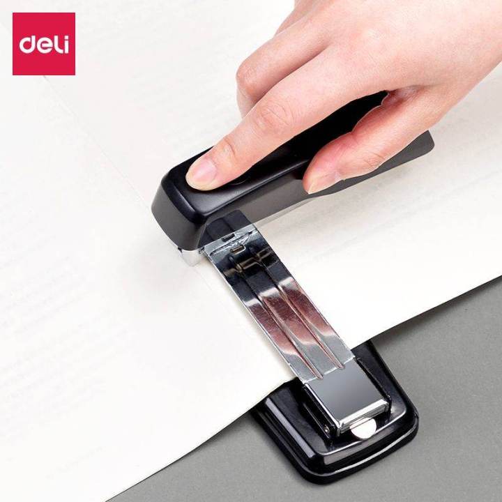 DELI Model 0414 360 degree Rotating Stapler for Booklet | Lazada