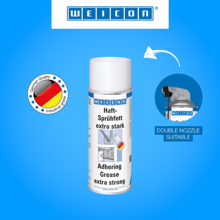 WEICON Adhearing Spray Grease extra strong 400ml Special lubricant ...