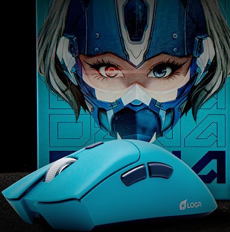 LOGA DEVA 4K: WIRELESS GAMING MOUSE มีสองสีให้เลือกสะสม | Lazada.co.th