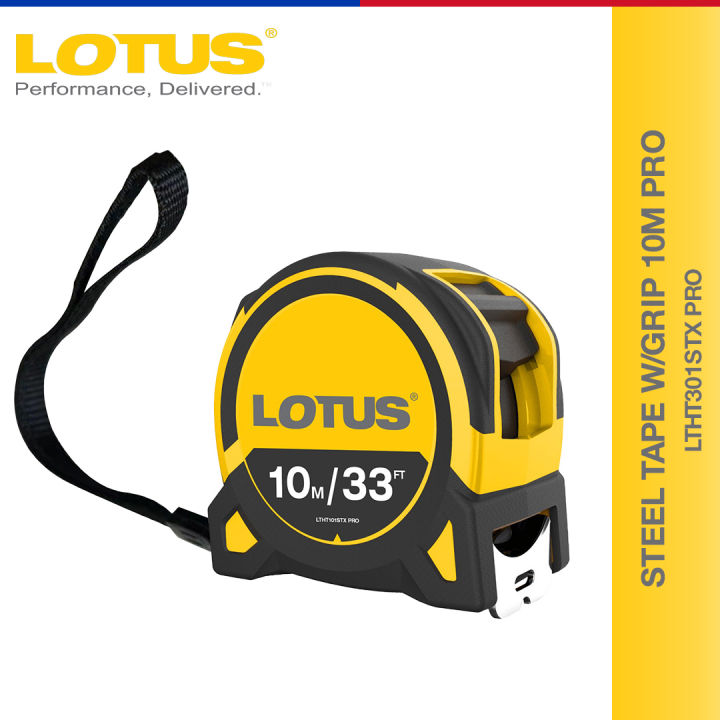Lotus Steel Tape W/Grip PRO (Inch/Fractional Scale) - 3M LTHT301STX PRO ...