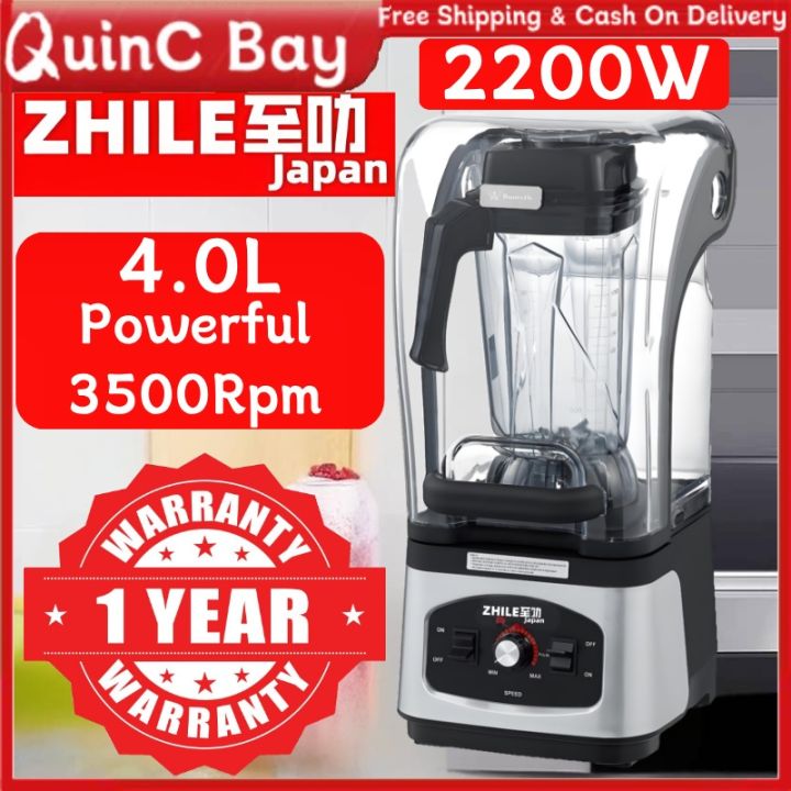 BUTTERFLY ZHILE 2200W Commercial 2.5L Ice Blender B-591 Pengisar Mixer ...