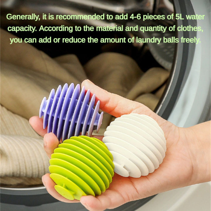 costel Soft Rubber Laundry Ball Home Washing Machine Laundry Ball Anti ...