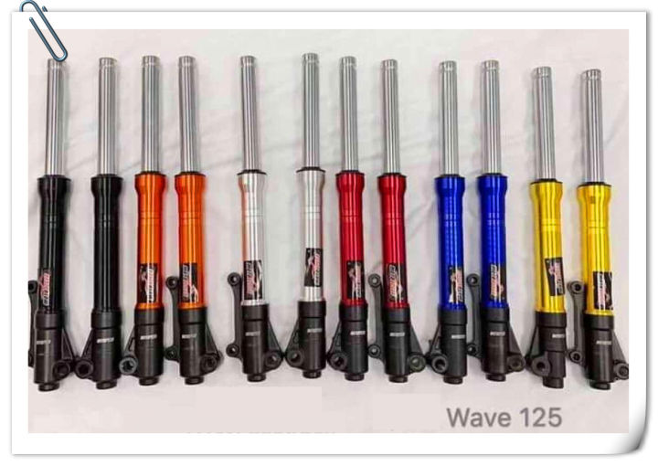 TOP WAVE Motorcycle Front Shock For WAVE 125/RUSI mp110/bunos 100 ...