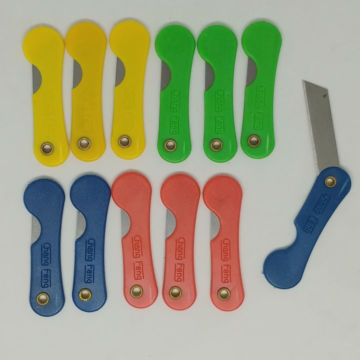 Cutter mini renteng (isi 12) / silet renteng | Lazada Indonesia