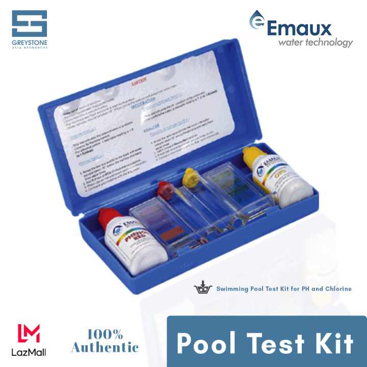 Emaux 2 in 1 Swimming Pool Test Kit for pH and Chlorine | Lazada PH