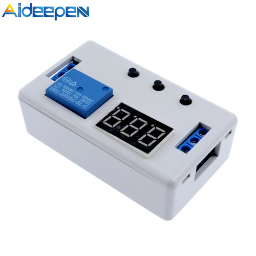 Aideepen Dc 12v 24v Time Delay Relay Led Digital Automation Timer