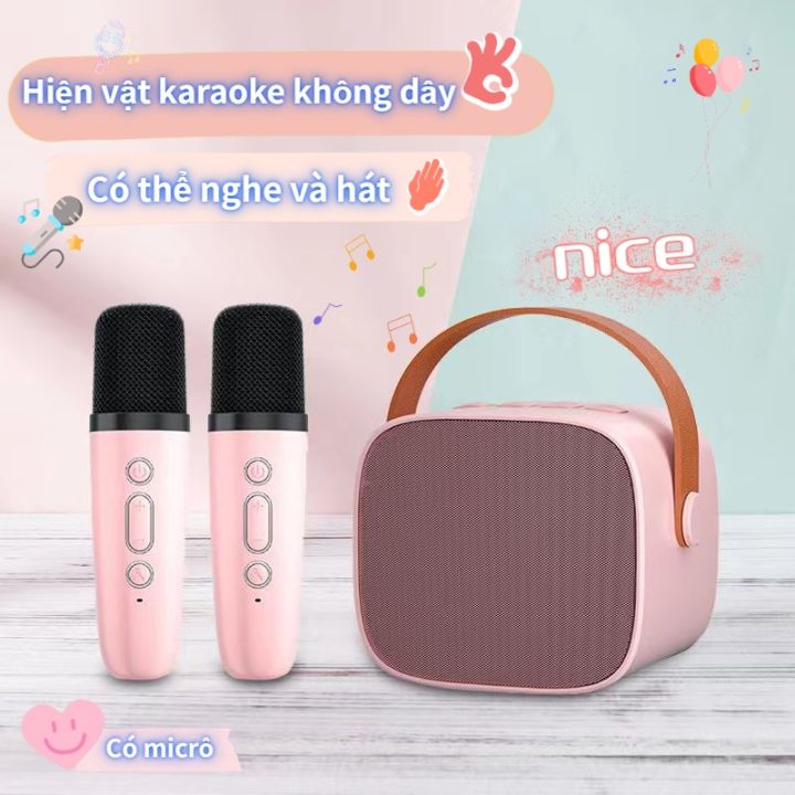 Loa Bluetooth Karaoke Thông Minh Chính Hãng Kèm 1 Micro Loa Bluetooth ...