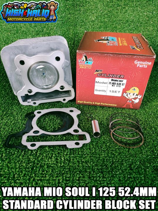 YAMAHA MIO SOUL I 125 52.4MM STANDARD CYLINDER BLOCK SET | Lazada PH