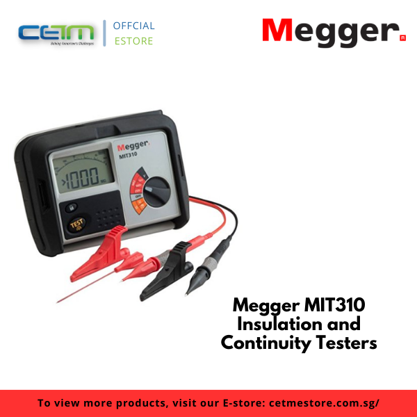 Megger MIT310 Insulation and Continuity Testers | Lazada Singapore