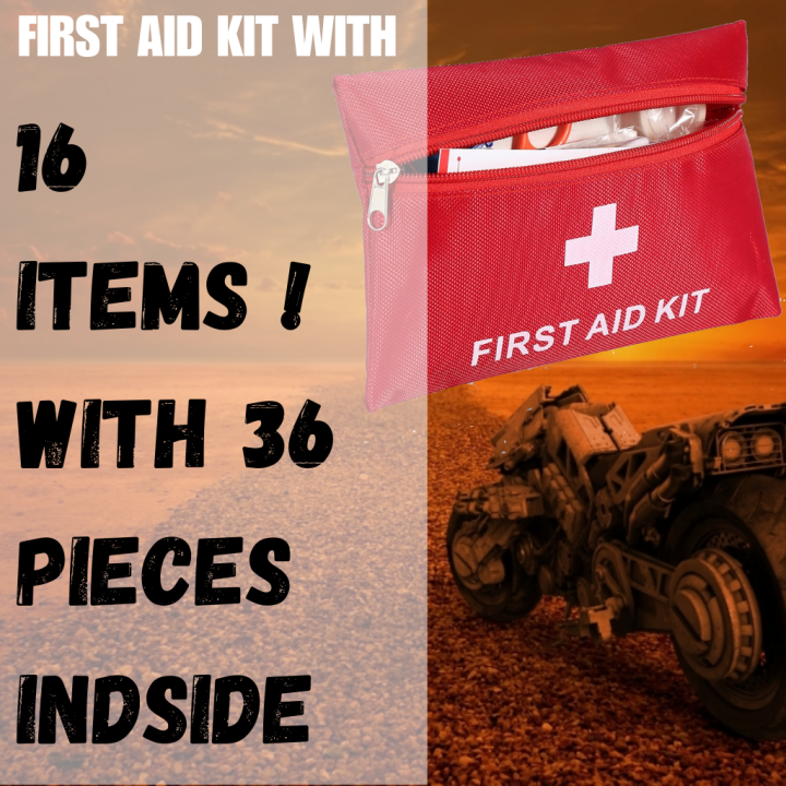 First Aid Kit 16 Item Set Emergency Kit 36 Pcs | Lazada