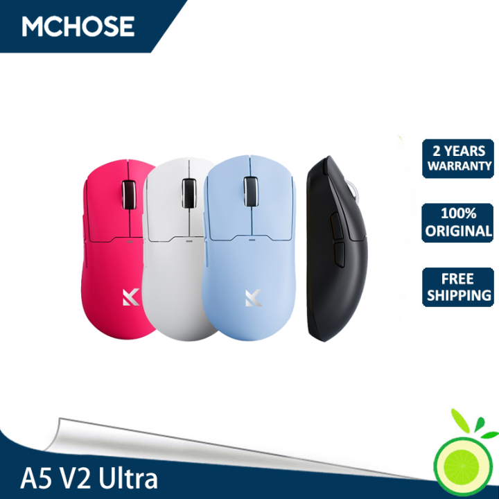 Mchose A5 V2 Ultra Wireless Gaming Mouse 2.4Ghz 26,000 DPI Bluetooth ...