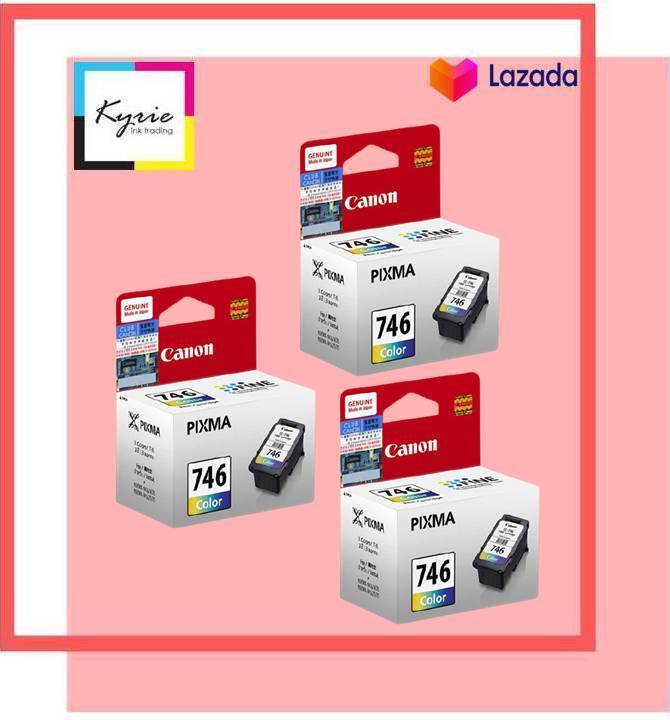Canon 746 Color CL-746 Original Ink Cartridge Set of pcs | Lazada PH