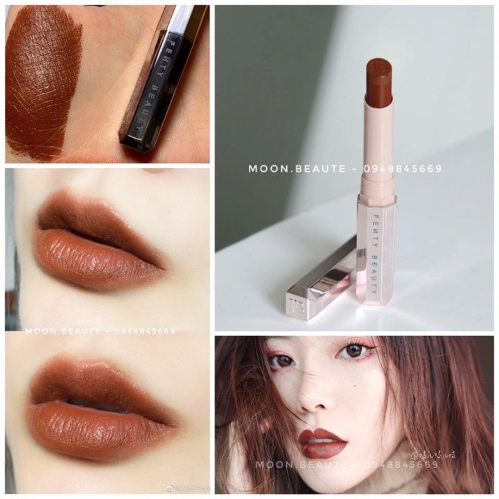 [BILL US ẢNH CUỐI] Son kem lỳ Fenty Beauty màu Shawty cam nâu đất ...