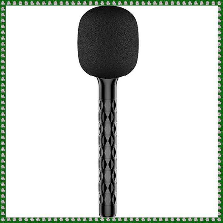 (CEUO) Handheld Wireless Interview Microphone Adapter Microphone ...