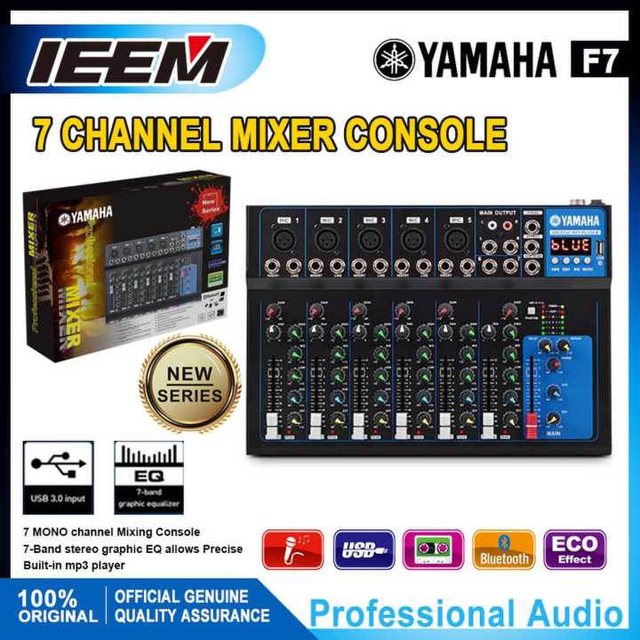 Yamaha Mixer 7 Channel with Bluetooth-USB | Lazada PH