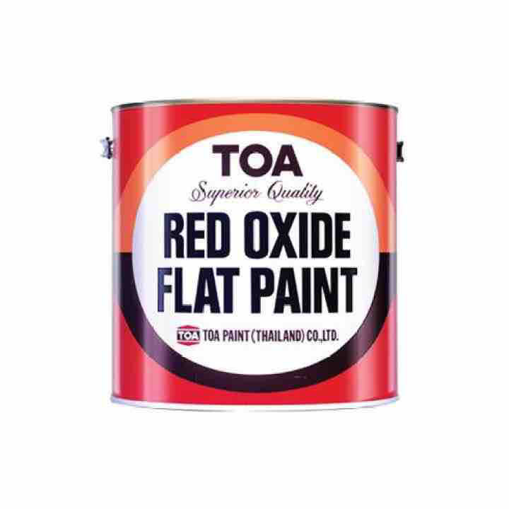 สีรองพื้นกันสนิมสีแดง TOA ขนาด 1กล. (3.785ลิตร) | Lazada.co.th