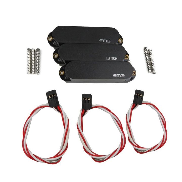 EMG Guitar Pickups SA Active Single Coil Guitar Pickup Set Black | Lazada