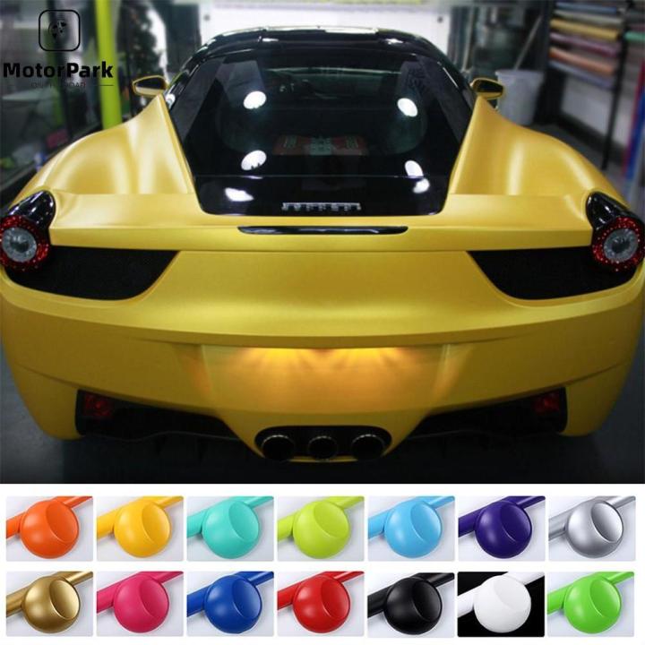 Motorpark 152cm x 50cm Vinyl Wrap Plating Matte Ice Sticker Car ...