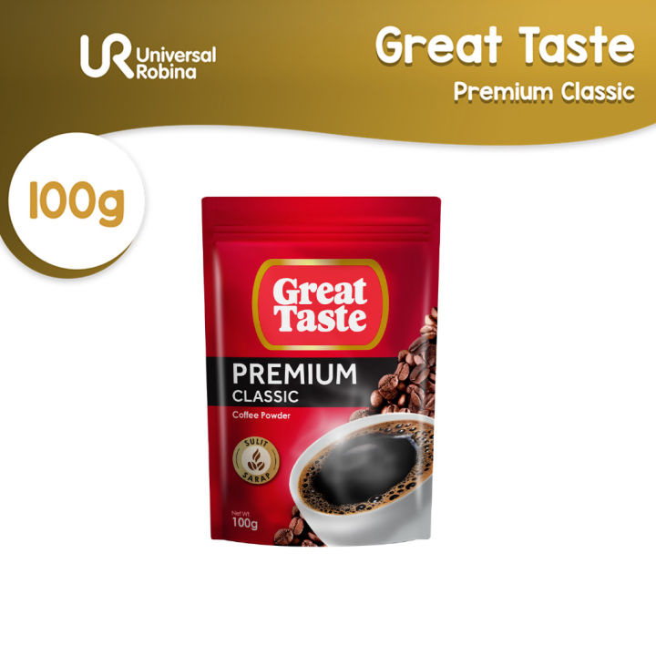 Great Taste Premium Classic Stand Up Pouch (100g) | Lazada PH