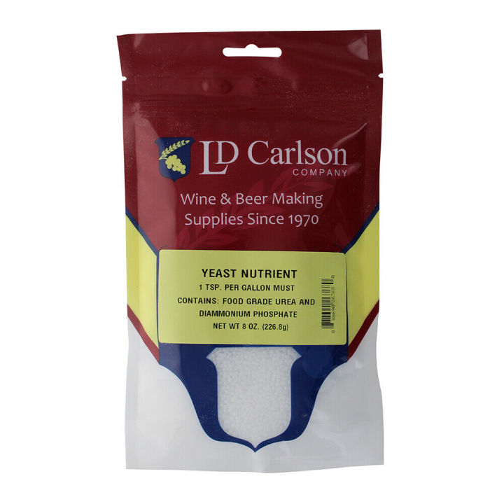 LD Carlson Yeast Nutrient for Wine & Beer Making, 8 oz. / 226.8g ...