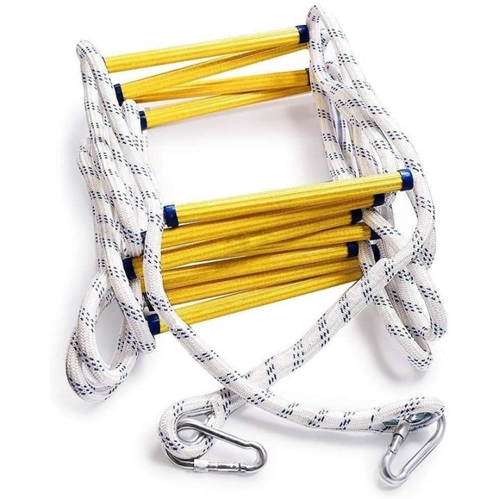 6.5ft Flexible Ladder Rope Ladder Insulated Ladder Rescue Ladder Rock ...