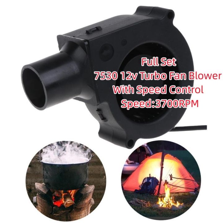 [Local Delivery] 7530 blowers sa kalan 12v Turbo Fan Blower With Speed ...