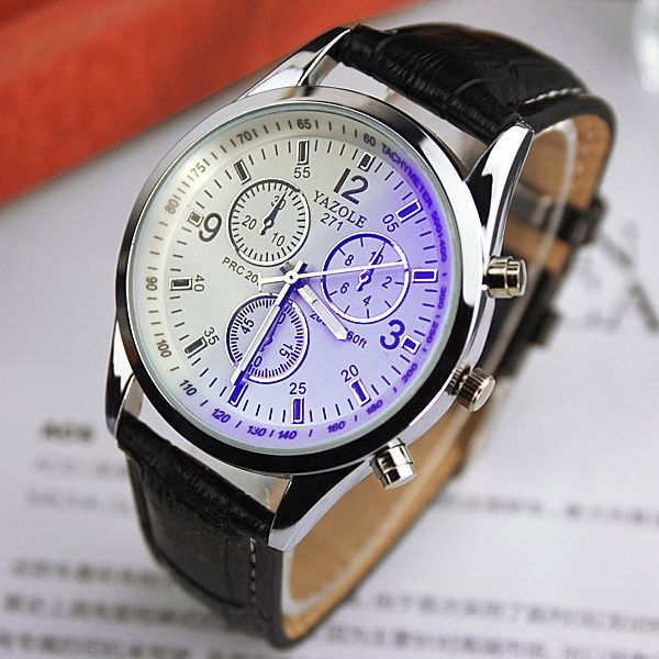 YAZOLE 271ยอดนิยมนาฬิกาแบรนด์หรูสำหรับผู้ชายแฟชั่นกีฬาผู้ชายควอตซ์ ...