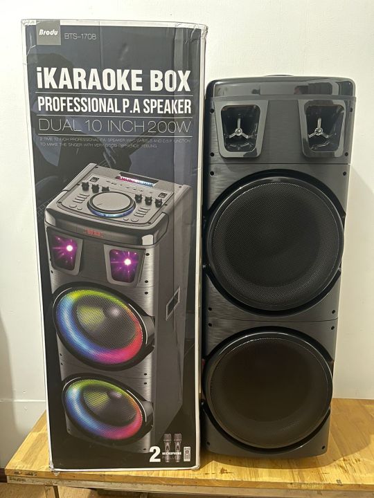BTS 1708 Subwoofer Brodu Dynamic bluetooth speaker | Lazada PH