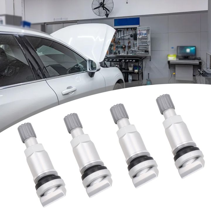 SUITU Direct Fit TPMS Sensor Valve Repair Kit for Jaguar For 4PCS ...