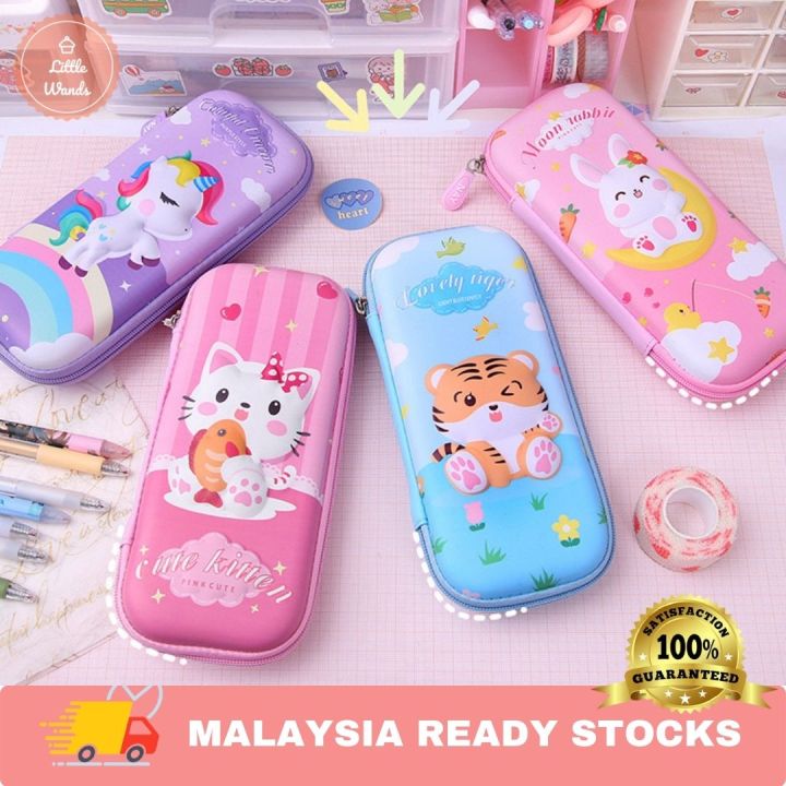 🇲🇾Ready stocks | 3D Cute Cartoon Kids & Student Animal series Pencil ...