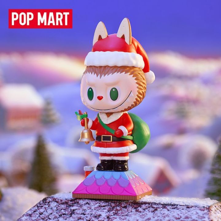 Original POP MART Labubu The Monsters Together Christmas Series Action ...