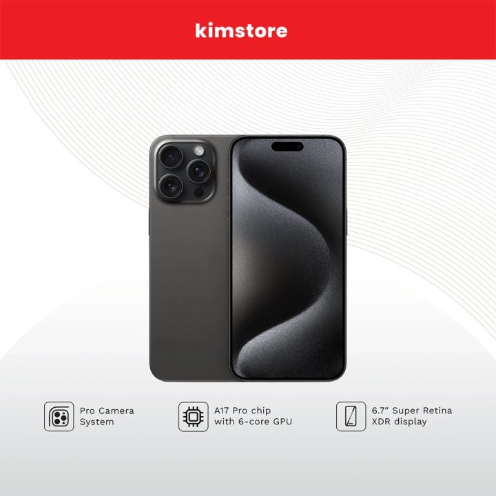 Apple 15 Pro Max 256GB, 512GB (DUAL PHYSICAL SIM) | Lazada PH