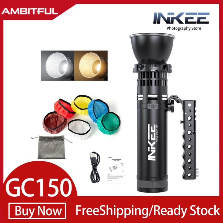 INKEE GC150 2600K-6500K 150W Power Integrated LED Light 9600mAh Fill ...