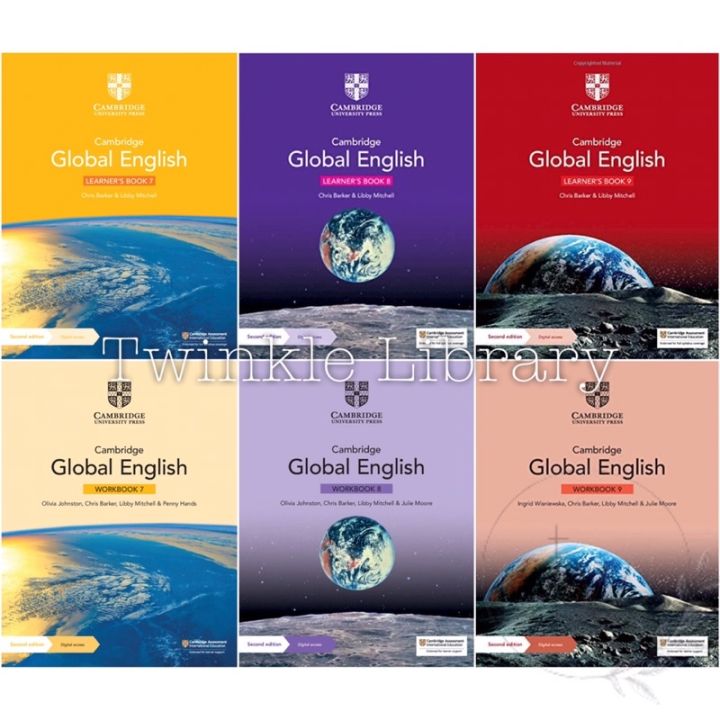 Cambridge Global English 7 8 9 Learner’s Book / Workbook s (Second edition 2021) + Audio Video ...
