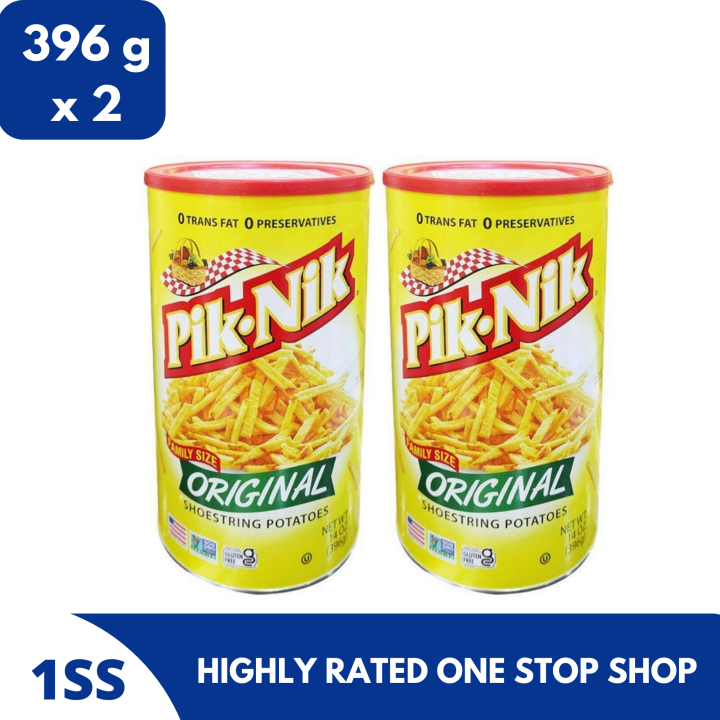 PikNik Family Size Original Shoestring Potatoes, 396g set of 2 | Lazada PH