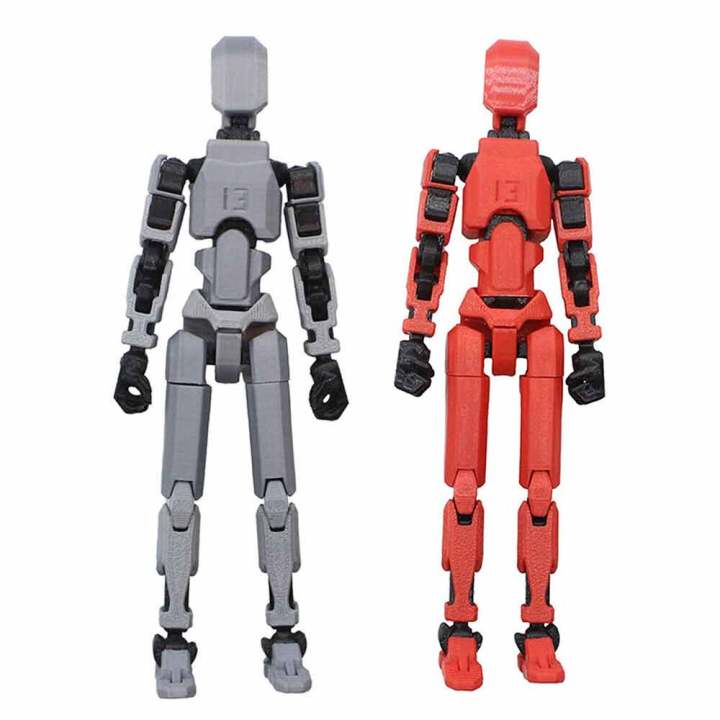 3D T13 DIY Titan 13 Robot Action Figure,3D Printed Moveable Action ...