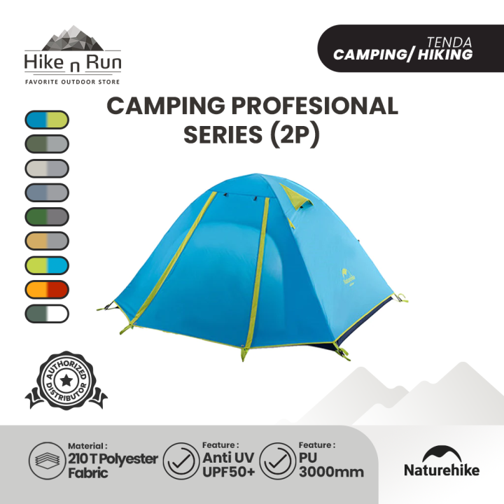 Tenda Camping Hiking Naturehike 2P 3P 4P Professional Series Tent ...