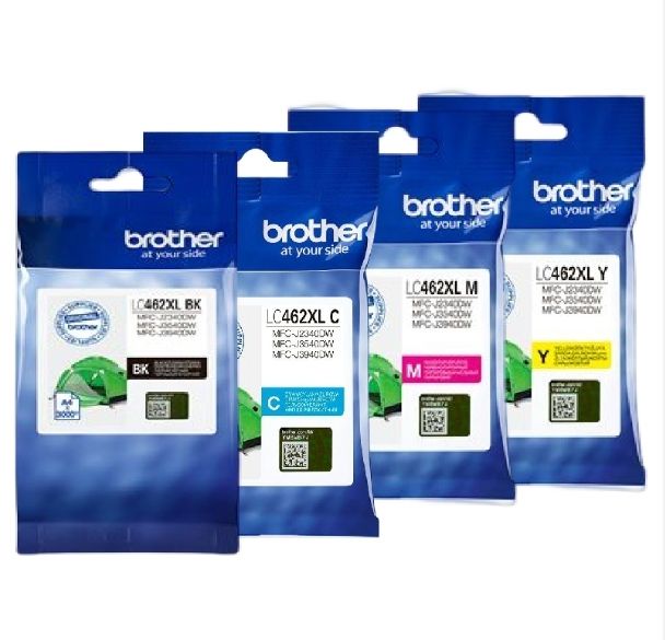 Brother LC-462XL Original Cartridge Black Cyan Magenta LC462XLBK ...