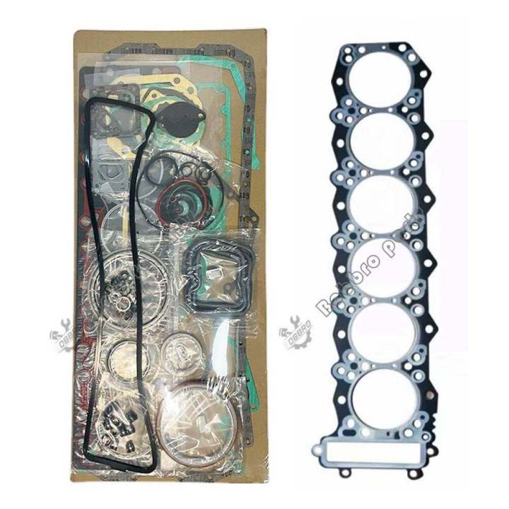 6M60 6M60T 6M61 Overhaul Gasket Kit ME993467 ME994737 With Head Gasket ...
