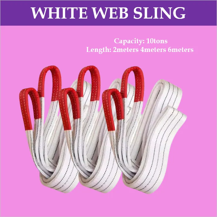 Lifting Equipment 10T 2-6mFlat Web Lifting Belt Drive Belt Industrial ...