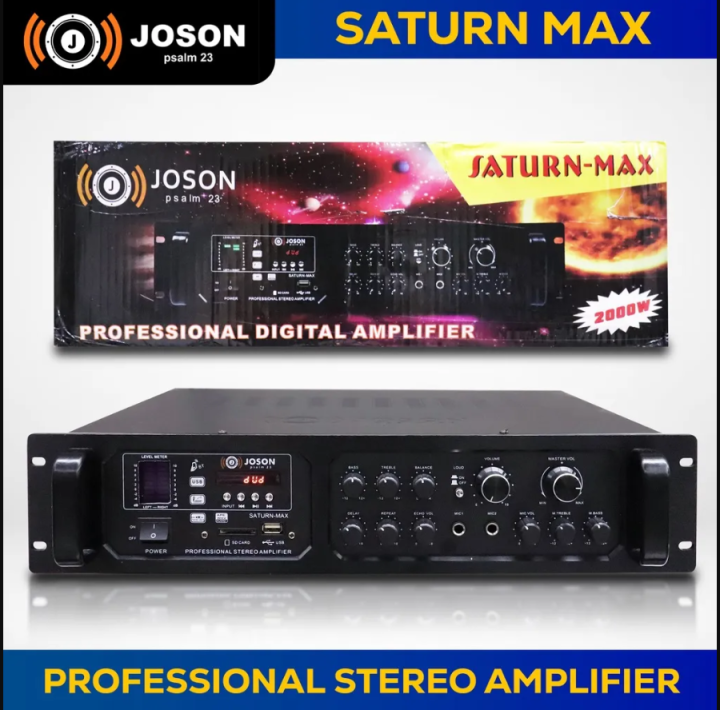 Orginal JOSON SATURN MAX Professional Digital Power Amplifier 2000W ...