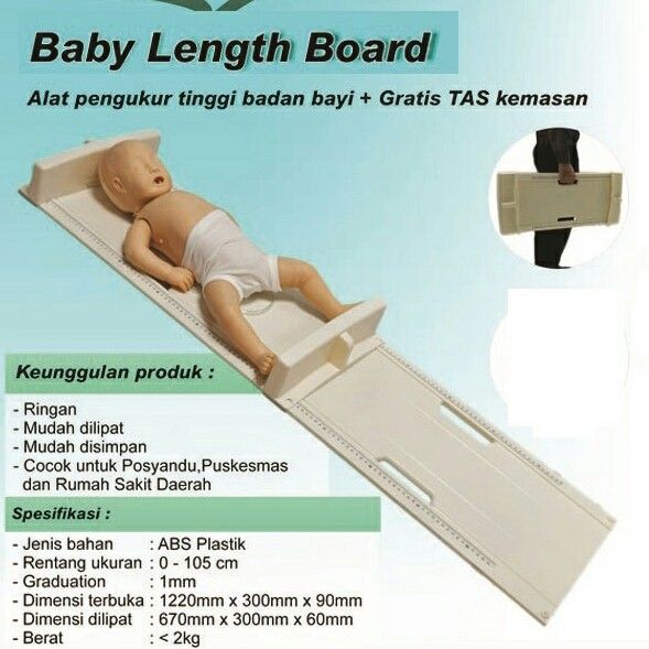 Infantometer Alat Ukur Panjang / Pengukur Tinggi Badan Bayi KENKO ...