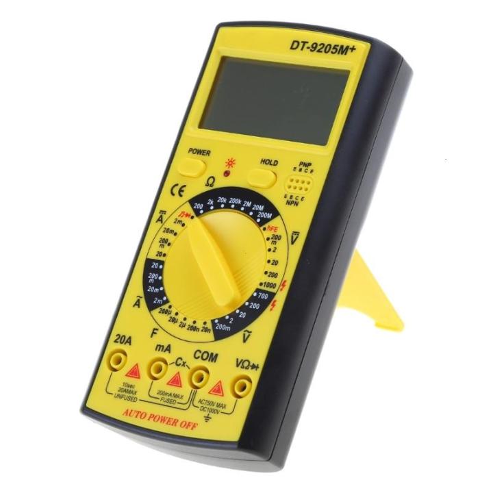Portable Multimeter Voltage Tester Measuring AC/for DC Voltage Current ...