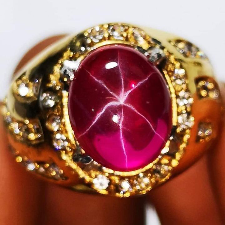 Batu permata ruby star siam bangkok | Lazada Indonesia