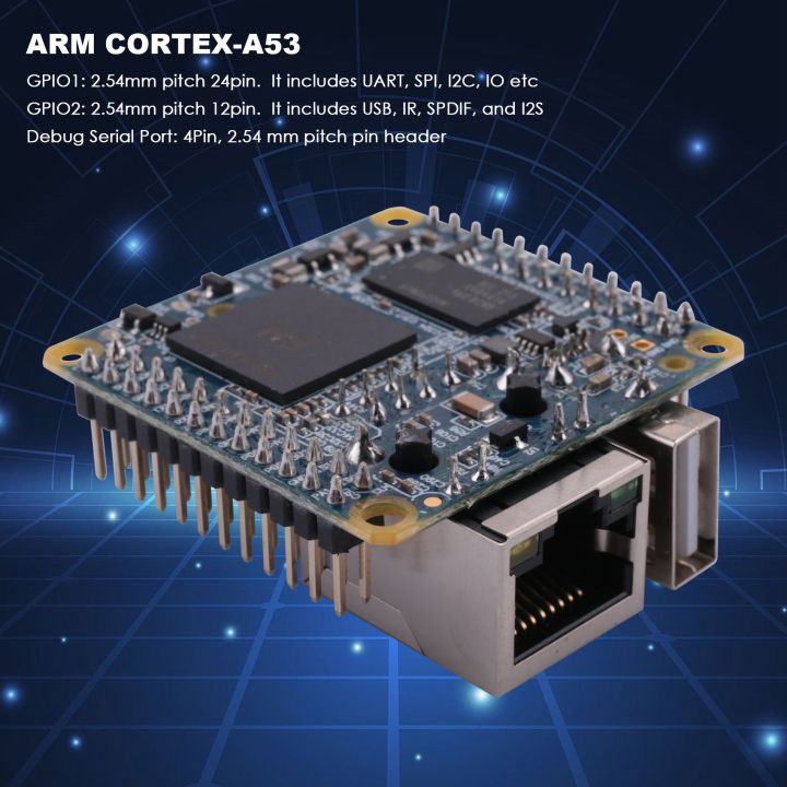 NanoPi NEO Open Source Allwinner H3 Development Board Super for Raspberry Pie Quad-Core -A7 DDR3 ...