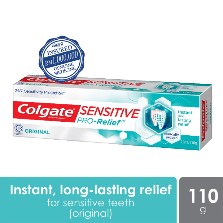 Colgate Sensitive Pro Relief Original Toothpaste 110g | Lazada