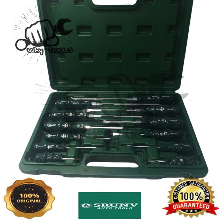 Srunv 12Pcs Impact Screwdriver set | Lazada PH